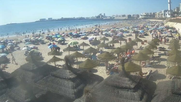 Webcam El Puerto de Santa María 01 (Cádiz) - Playa de las Redes 1 ...